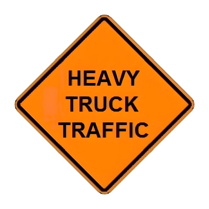 Heavy Truck Traffic - The Traffic Sign Store