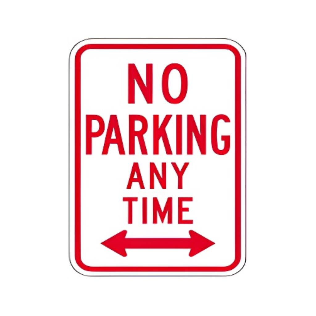 No Parking Any Time – The Traffic Sign Store