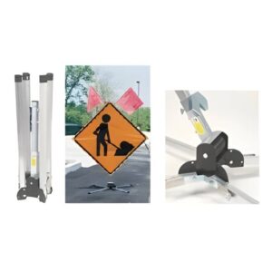 Dynaflex Dual Torsion-Spring Stand – The Traffic Sign Store