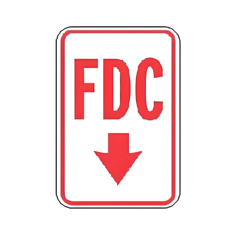 Fire Department Connect - The Traffic Sign Store