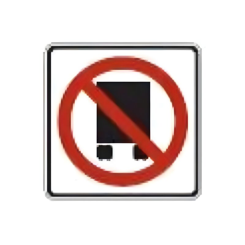 Truck Prohibition - The Traffic Sign Store